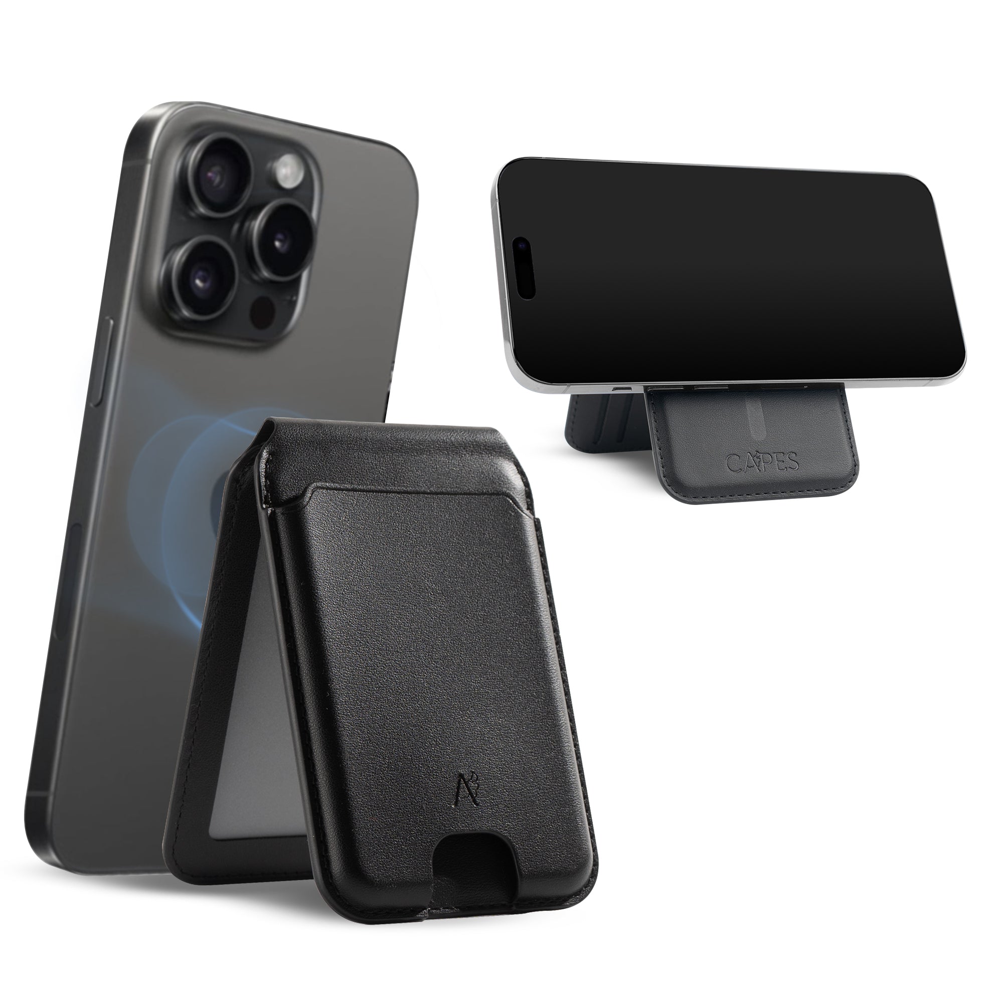 MagLock Wallet Pro With Stand Compatible with Magsafe for iPhone